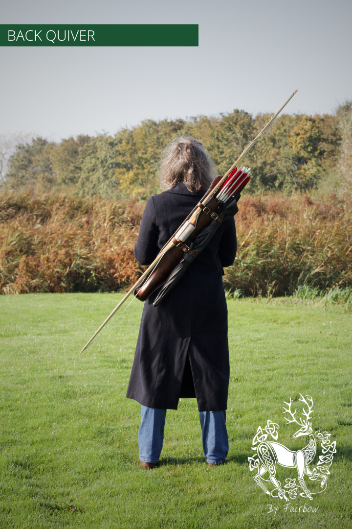 BACK QUIVER WITH ARMGUARD DELUXE SET – Fairbow