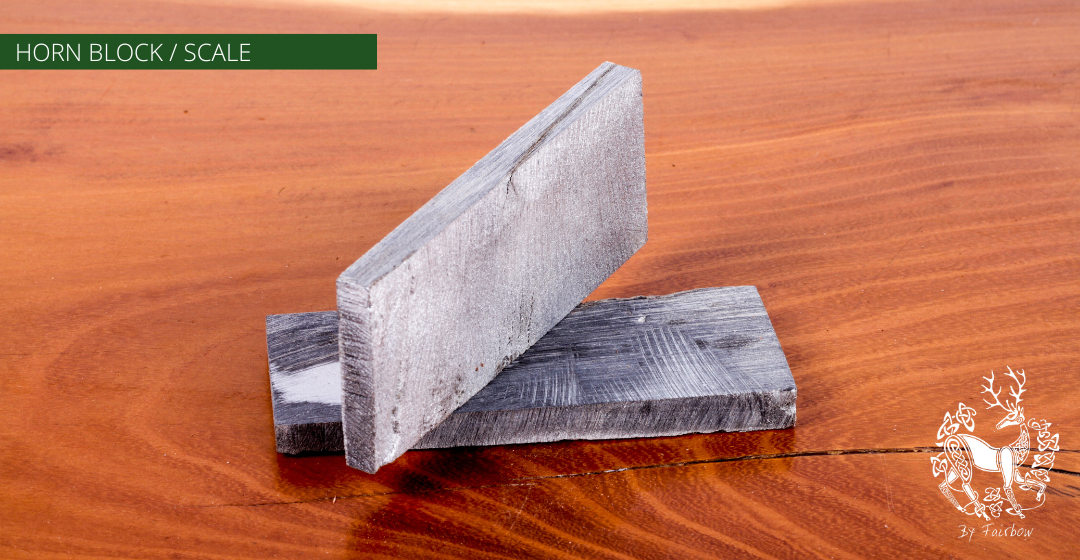 HORN BLOCKS / SCALE, APPROX. 0.5 X 2 X 5 INCH – Fairbow