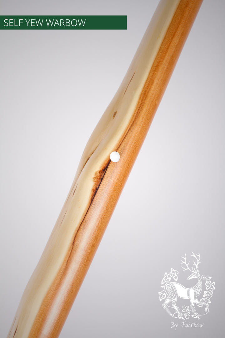 SELF YEW ENGLISH LONGBOW, 105 LBS @ 30 INCH, 76 INCH NTN – Fairbow