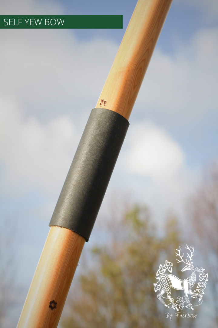 SELF YEW ENGLISH LONGBOW, 55 LBS @ 28 INCH, 76 INCH NTN – Fairbow
