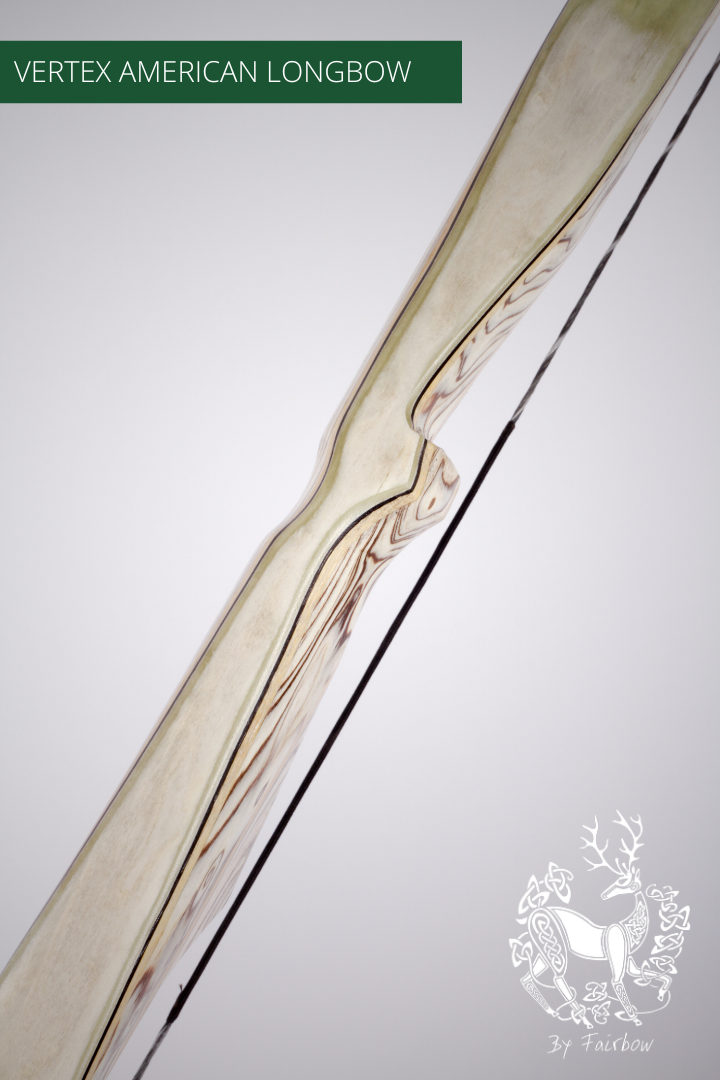 THE VERTEX BOW 68" CLEAR BACKING OVER BIRDSEYE MAPLE 44 LBS @ 28 INCH ...