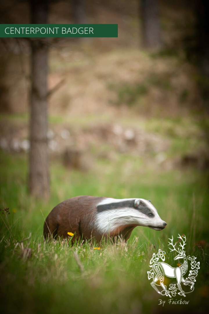 3D BADGER TARGET BY CENTERPOINT – Fairbow