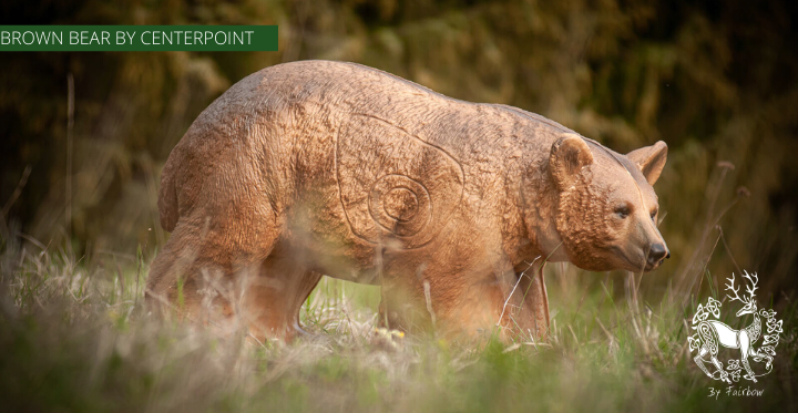 3D BROWN BEAR TARGET BY CENTERPOINT – Fairbow