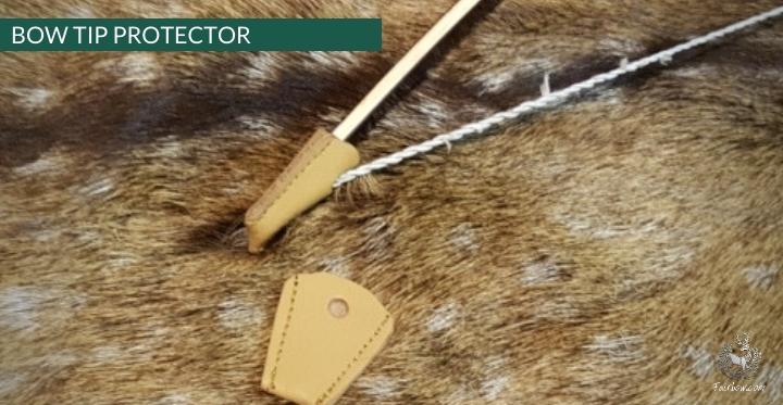 BOW TIP PROTECTOR (REAL LEATHER) – Fairbow