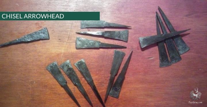 HAND FORGED REPLICA 'CHISEL' ARROWHEAD – Fairbow