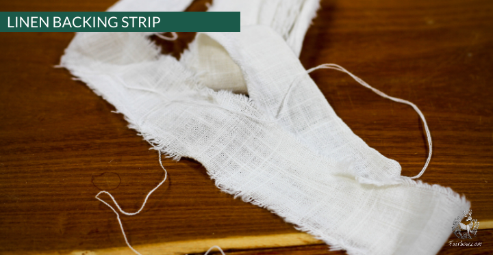 PURE LINEN BACKING STRIP 80 INCHES – Fairbow