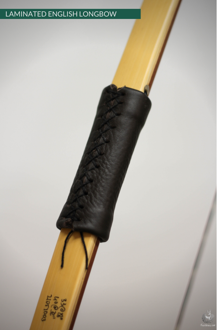 QUAD LAMINATED ENGLISH LONGBOW, MASSARANDUBA, SUPERCORE, BAMBOO 33 LBS ...