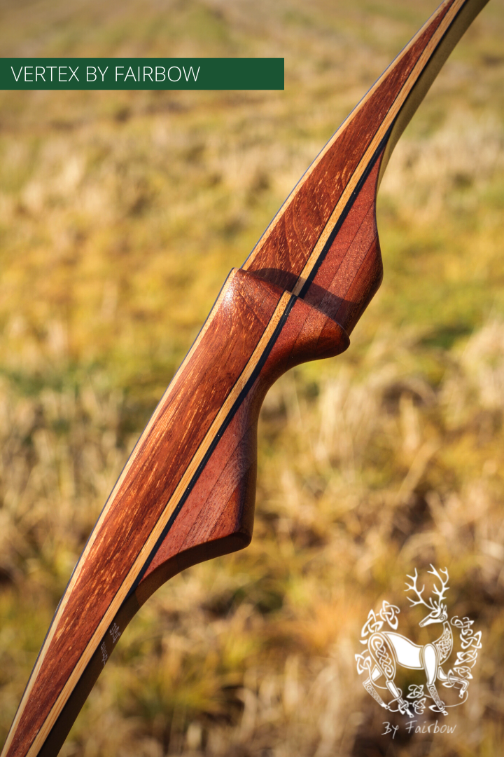 THE VERTEX BOW 68" BLACK 33 LBS @ 28 INCH RH – Fairbow