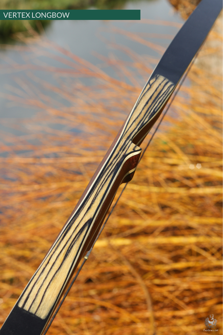 THE VERTEX BOW 68" BLACK 49 LBS @ 28 INCH RH – Fairbow