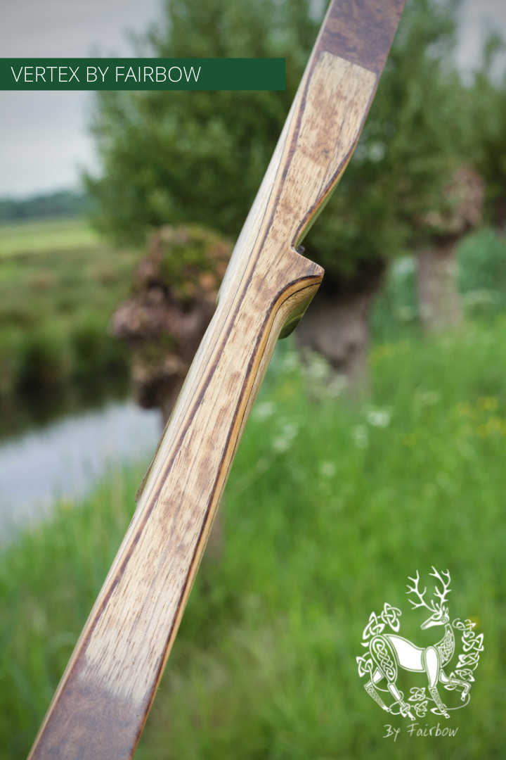 THE VERTEX BOW 68" WALNUT 45 LBS @ 28 INCH RH – Fairbow